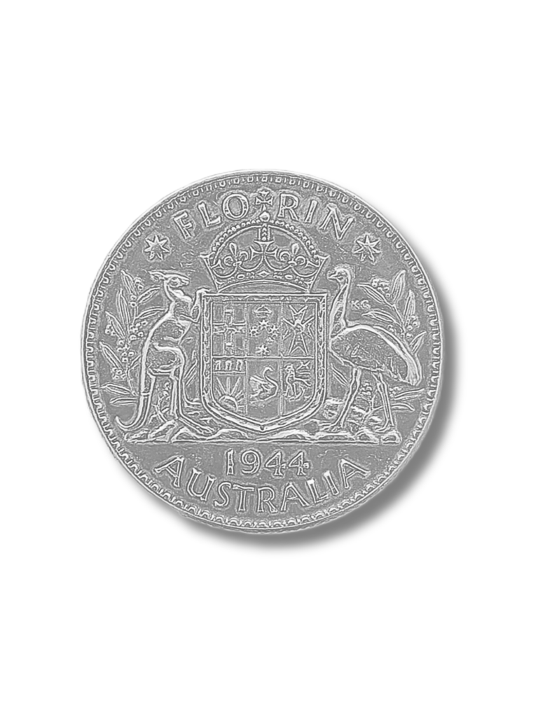 Buy 1944 Australia Florin – George VI – 92.5% Silver